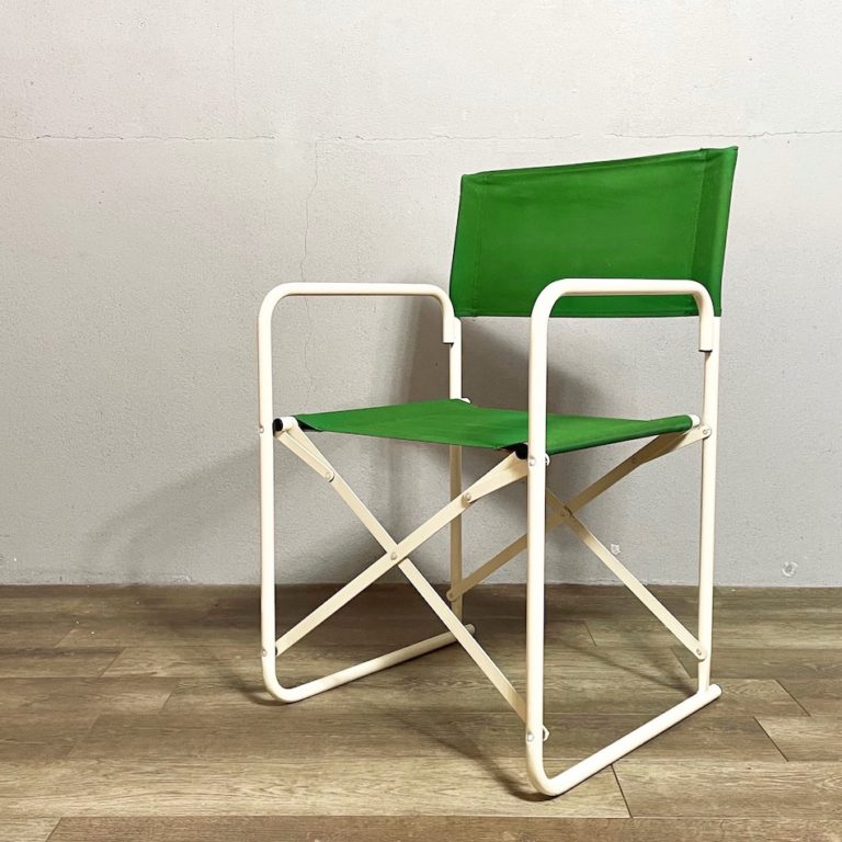 70's Japan Vintage「Scandinavian Design」Canvas Folding Chair by "CHITOSE ...
