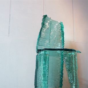 1998 UK. "Danny Lane" Glass Sculpture Chair Ed:5/50 | Graphio/büro-stil ...